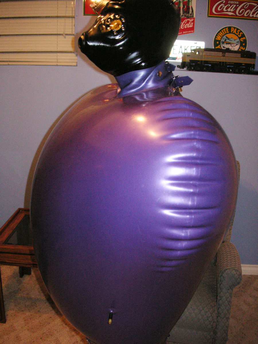 Bizarre Rubber: Inflatable Latex Straight Jacket